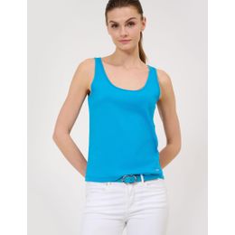 Brax Damen Tanktop Style IVY, Hellblau, Gr. 48