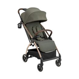 Kikkaboo Kinderwagen, Buggy Joy bis 22 kg, Rückenlehne verstellbar, faltbar grün