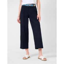 Brax Damen Flatfronthose Style MAINE S, Blau, Gr. 36