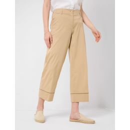 Brax Damen Flatfronthose Style MAINE S, Beige, Gr. 40