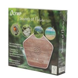 OLYMP Sounds of Nature Box 4 Naturklänge Vogelgesang Bachgeflüster Bergwiesen Meeresrauschen