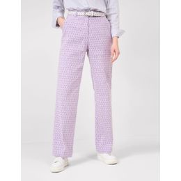 Brax Damen Palazzohose Style MAINE, Violett, Gr. 40