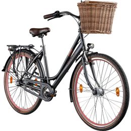 Zündapp Zündapp C800 Damenfahrrad 28 Zoll mit Nabenschaltung 3 Gang retro Citybike 155 - 175 cm silber