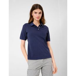 Brax Damen Poloshirt Style CLEO, Blau, Gr. 34