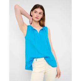 Brax Damen Bluse Style VITA, Blau, Gr. 36