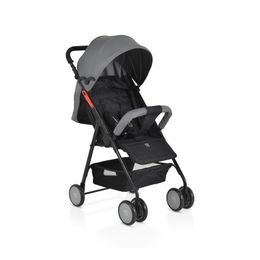 Moni Kinderwagen, Buggy Capri klappbar, Sicherheitsgurt, Rückenlehne verstellbar grau