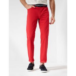 Brax Herren Hose Style COOPER, Rot, Gr. 33/32