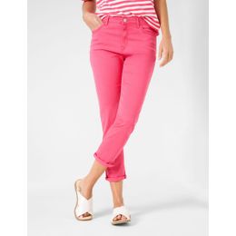 Brax Damen Five-Pocket-Hose Style CAROLA S, Pink, Gr. 38K