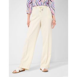 Brax Damen Palazzohose Style MAINE, Beige, Gr. 34