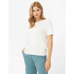 Brax Damen Shirt Style CAELEN, Cremefarben, Gr. 34