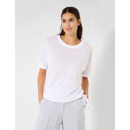 Brax Damen Shirt Style CANDICE, Weiß, Gr. 46