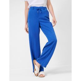 Brax Damen Palazzohose Style MAINE, Blau, Gr. 32