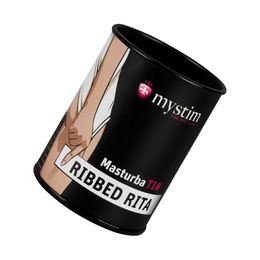 Mystim MasturbaTIN Ribbed Rita, 5,5 cm