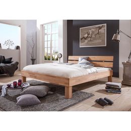 Relita Futonbett "Julia" Buche massiv Breite 90 cm