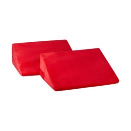 EIS Samtiges Keilkissen, 2 Teile