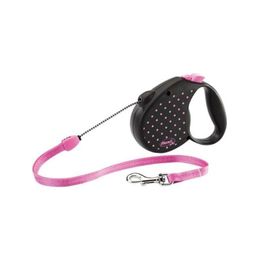 Flexi Color Dots 2014 S Leash 5 m pink