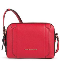 Piquadro Handtasche Camera Case 2 Zipper In Pelle 42022100 - Ladies Bag In Leather