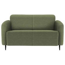 2-Sitzer Inosign "Marone" Sofas Gr. B/H/T: 140cm x 76cm x 90cm, Struktur fein, 2-Sitzer, grün