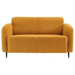 2-Sitzer Inosign "Marone" Sofas Gr. B/H/T: 140cm x 76cm x 90cm, Luxus-Microfaser weich, 2-Sitzer, gelb