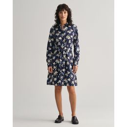 Gant Hemdblusenkleid mit Blumen-Print