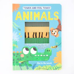 TK Maxx Touch-and-feel Tower - Animals
