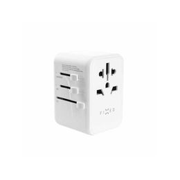 FIXED Travel Charger USB-C/USB-A 65W EU/UK/USA/AUS White