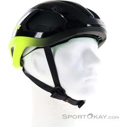 Lazer Vento KinetiCore Rennrad-Helm black flash yellow L (58-61 cm)