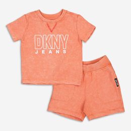 TK Maxx Zweiteiliges Set aus orangefarbenem T-Shirt und Shorts