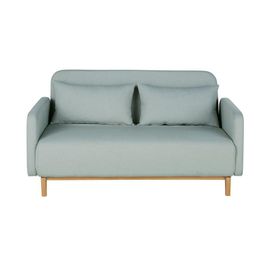 Maisons du Monde 2/3-Sitzer-Sofa Clic-Clac in Aquamarin 156x82x89cm