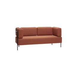 Hübsch Hübsch 3-Sitzer Sofa aus Stoff, orange 189x81x78cm