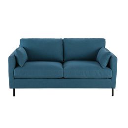Maisons du Monde 2/3-Sitzer-Sofa, petrolblau 180x86x95cm