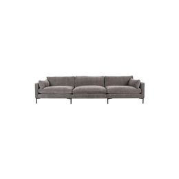 Zuiver 4,5-Sitzer-Sofa aus Stoff, grau 335x82x101cm