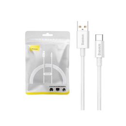 Baseus Cable USB do USB-C Superior 100W 1.5m (white)