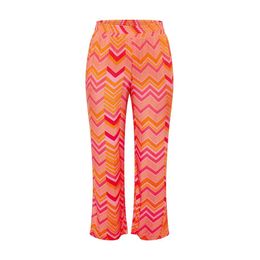 Only Carmakoma Hose Damen Gr&ouml;&szlig;e 42 orange / rosa / rot / melone