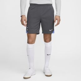 Tottenham Hotspur Strike Nike Dri-FIT Strick-Fußballshorts für Herren - Grau