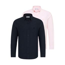 Dandalo Hemd Herren Größe XXXL navy / pink