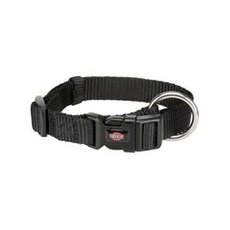 Trixie Premium collar S-M: 30-45 cm/15 mm black