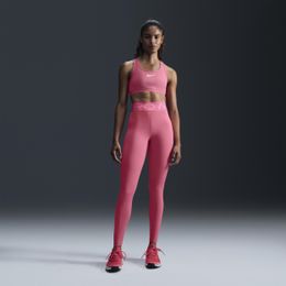 Nike Pro Sculpt Leggings in voller Länge mit hohem Bund (Damen) - Pink