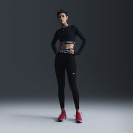 Nike Pro Sculpt Leggings in voller Länge mit hohem Bund (Damen) - Schwarz