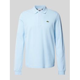 Lacoste Classic Fit Poloshirt im langärmeligen Design