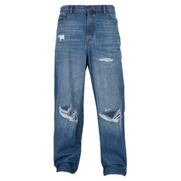Urban Classics Jeans 'Distressed 90&lsquo;s' Herren Gr&ouml;&szlig;e 38 blue denim