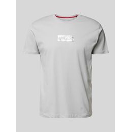 Alpha Industries T-Shirt mit Label-Print