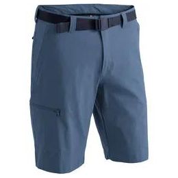 Funktionsshorts Maier Sports "Huang" Gr. 70, Normalgrößen, blau (jeansblau) Herren Hosen Shorts, kurze Outdoor-Hose, Bermudas mit 4 Taschen, Regular Fit