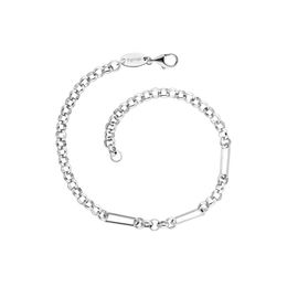 Charm-Armband Engelsrufer "Anker Armband Mix für Charm, ERB-CHARM-ANKER-MIX" Armbänder Gr. Silber 925 (Sterlingsilber), silberfarben Damen