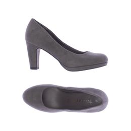 Tamaris Damen Pumps, grau, Gr. 37