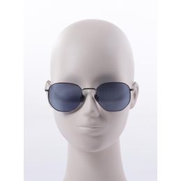 Lacoste Herren Sonnenbrille, silber, Gr.