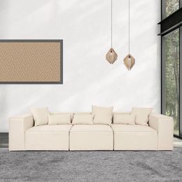 Home Deluxe Modulares Sofa VERONA - M beige