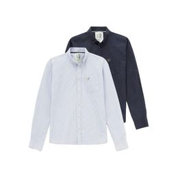 By Diess Collection Hemd Jungen Größe 136/147 blau / weiß