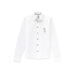 By Diess Collection Hemd Jungen Gr&ouml;&szlig;e 104/110 beige / wei&szlig;