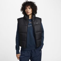 Nike Sportswear Classic Puffer Therma-FIT Weste mit lockerer Passform für Damen - Schwarz